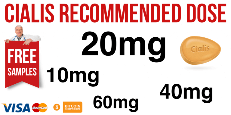 Cialis Recommended Dose, Side Effects, Interactions
